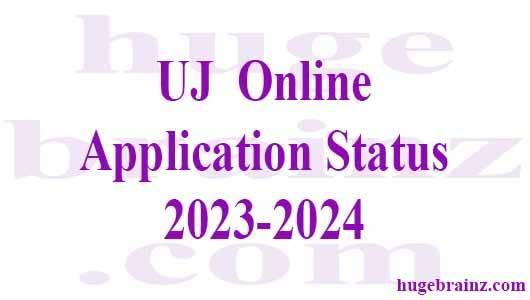Uj Online Application Status 2023 2024